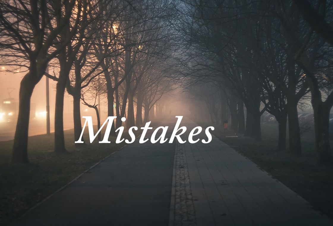 Dada I'm feeling that what ever I'm doing are all are mistakes and it ...